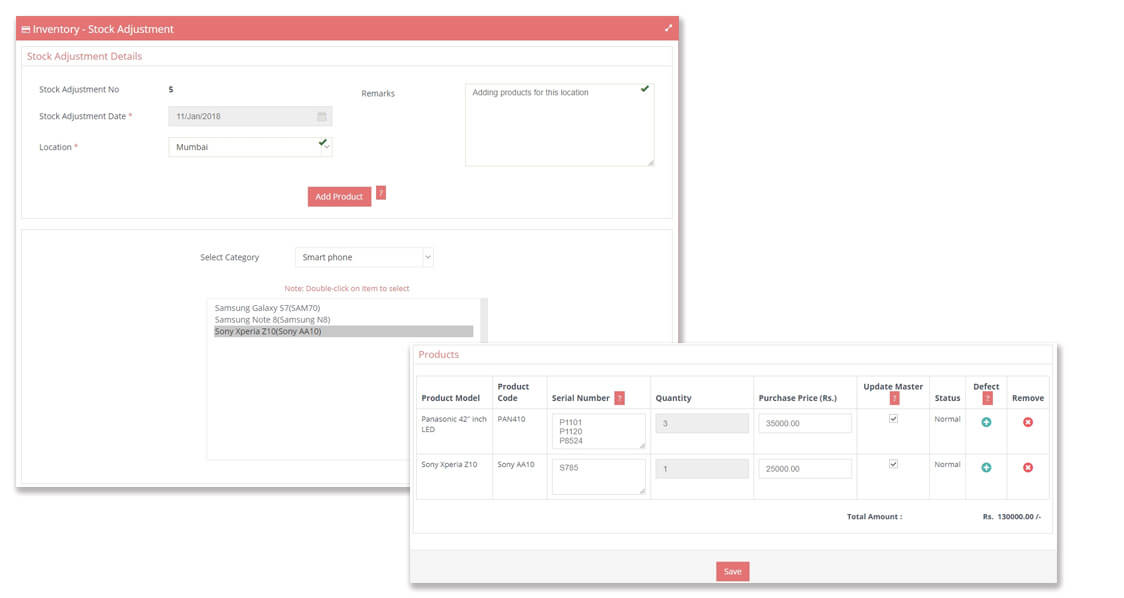 Inventory Management - Sales2Service