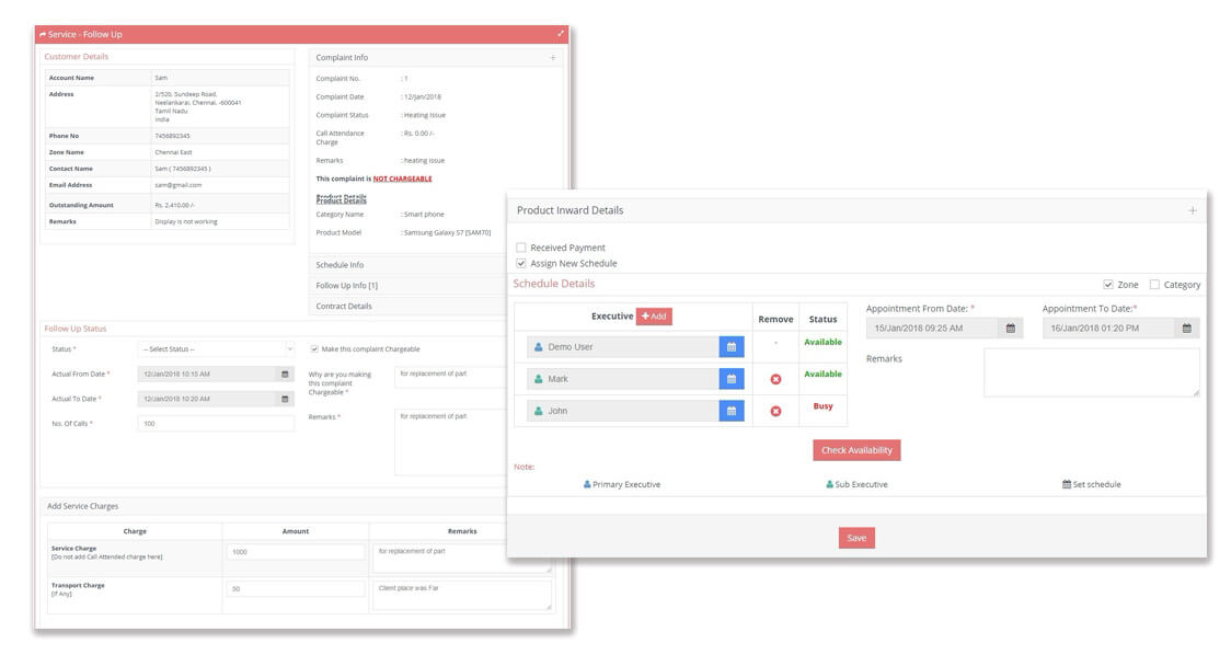Scheduling Follow-up Calls - Sales2Service
