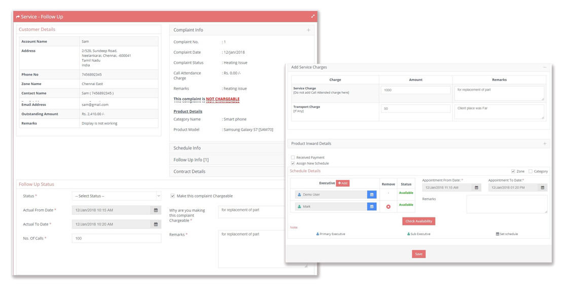 Scheduling Follow-up Calls - Sales2Service